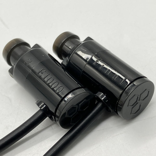 final 【中古】E1000 BLACK 【FI-E1DPALBL】【秋葉原】 – e☆イヤホン